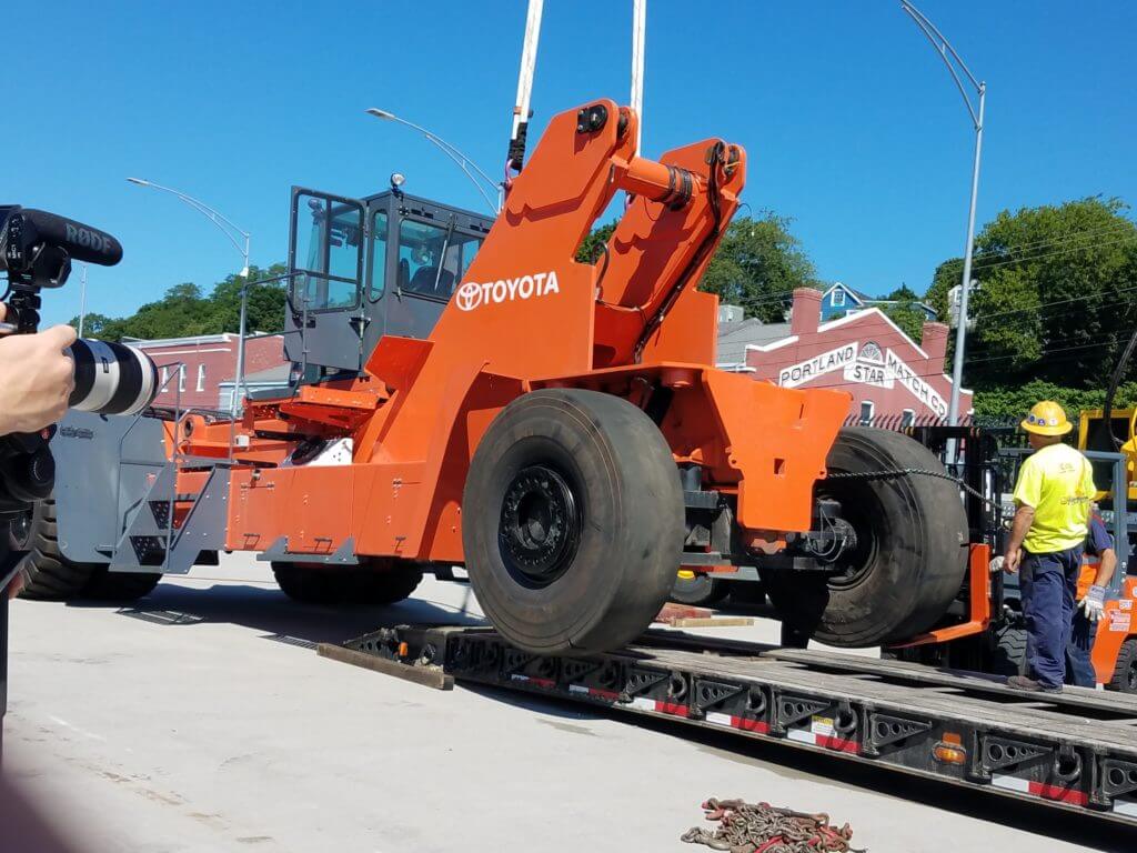 "MONSTER" Toyota THD Container Handler - WD Matthews