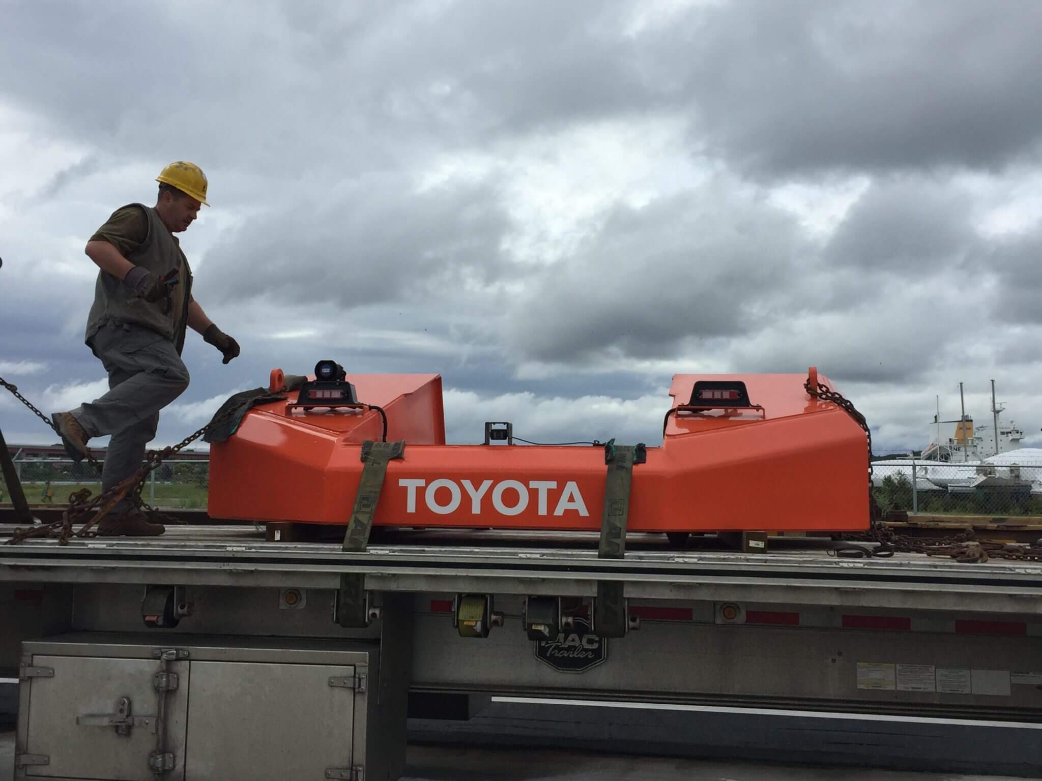 "MONSTER" Toyota THD Container Handler - WD Matthews