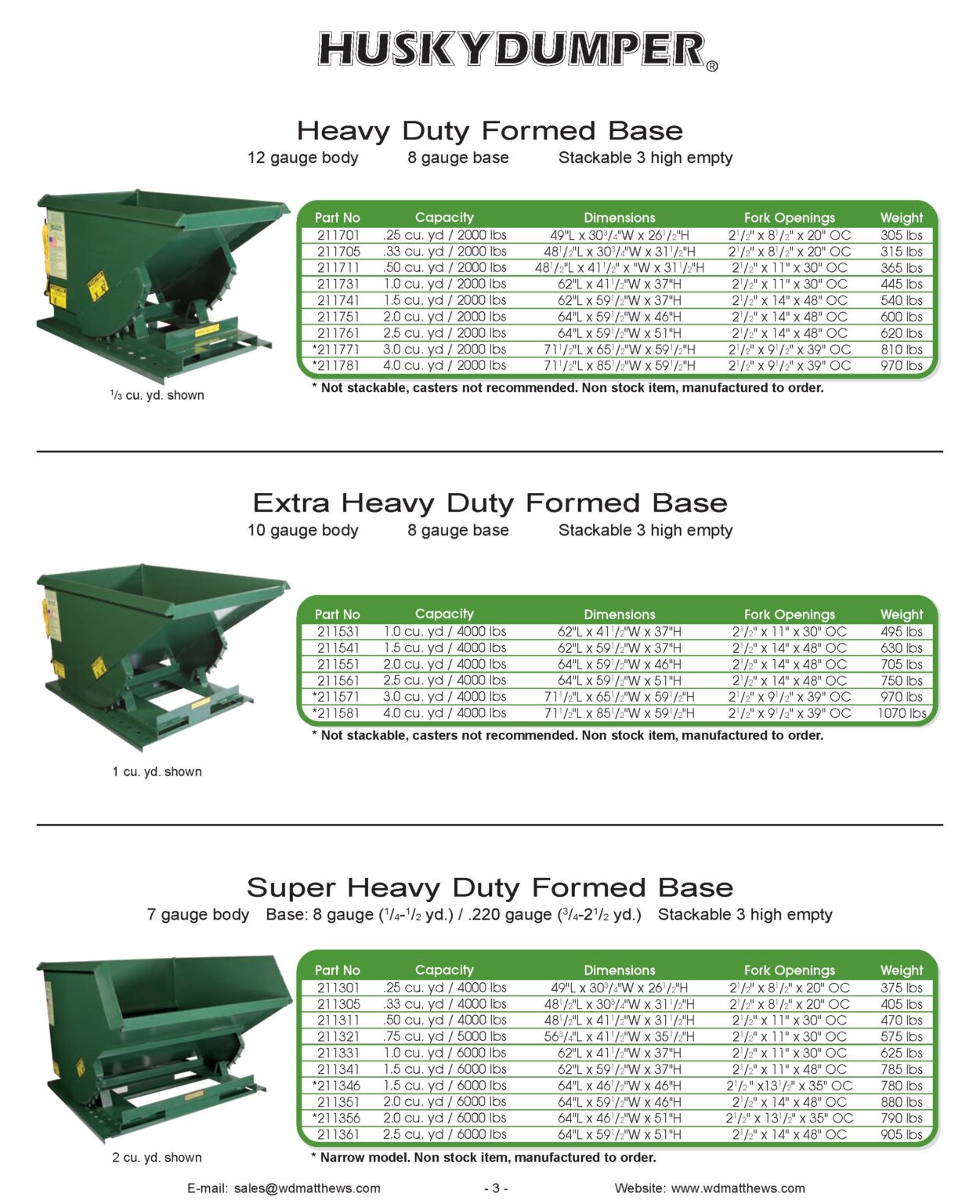 HuskyDumper® Self Dumping Hoppers - WD Matthews